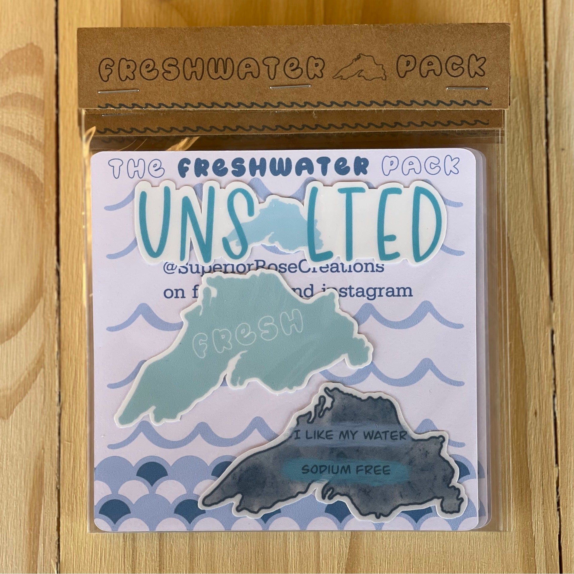 Freshwater Sticker Pack | UP North Specialties